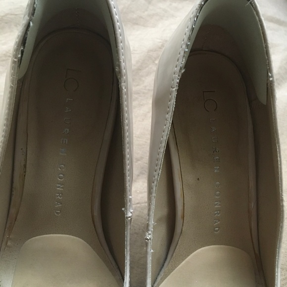 LC Lauren Conrad | Shoes | Lauren Conrad Nude Platform Heels | Poshmark